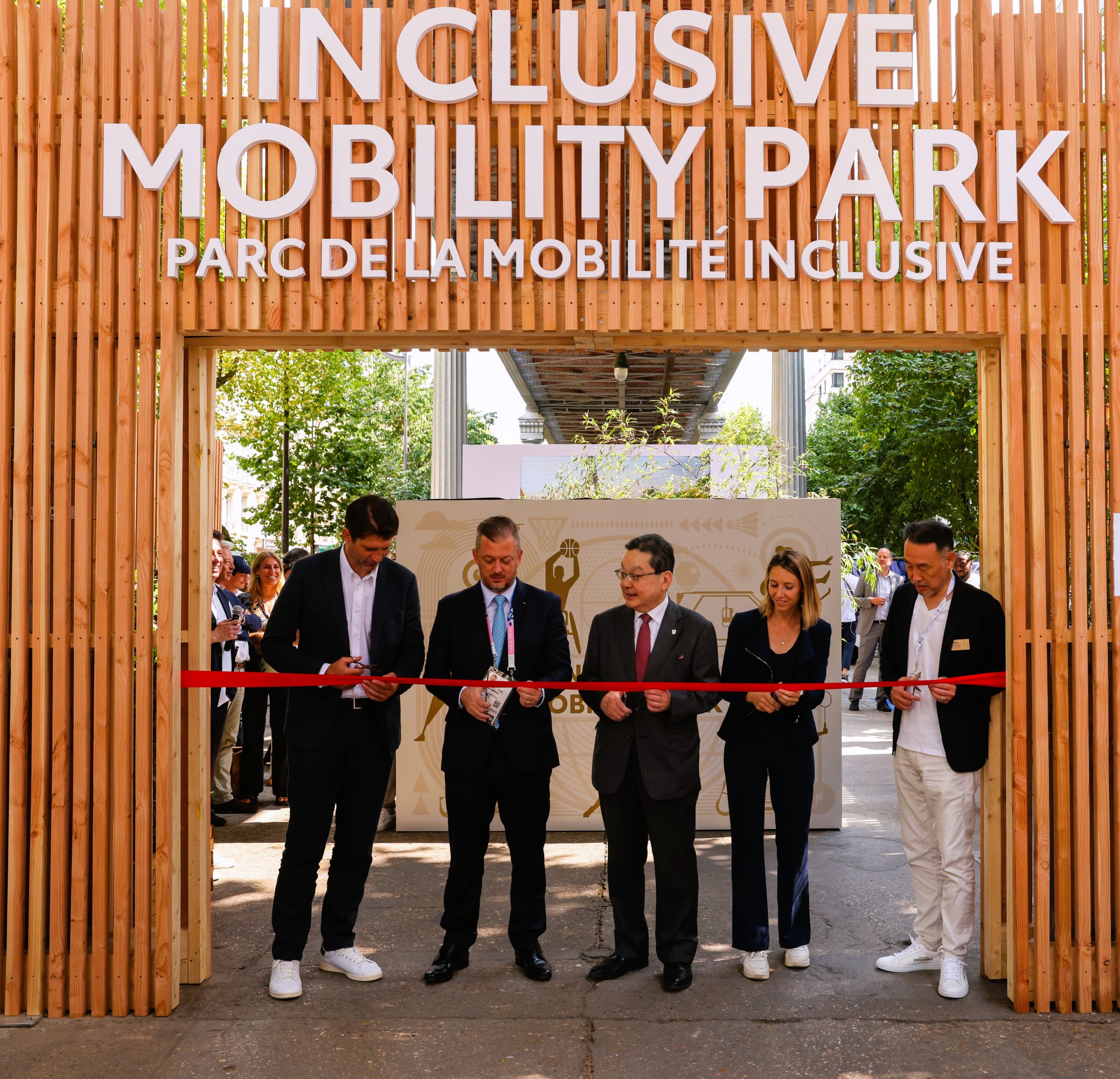 Toyota opens Inclusive Mobility Park for the Olympic and Paralympic ...