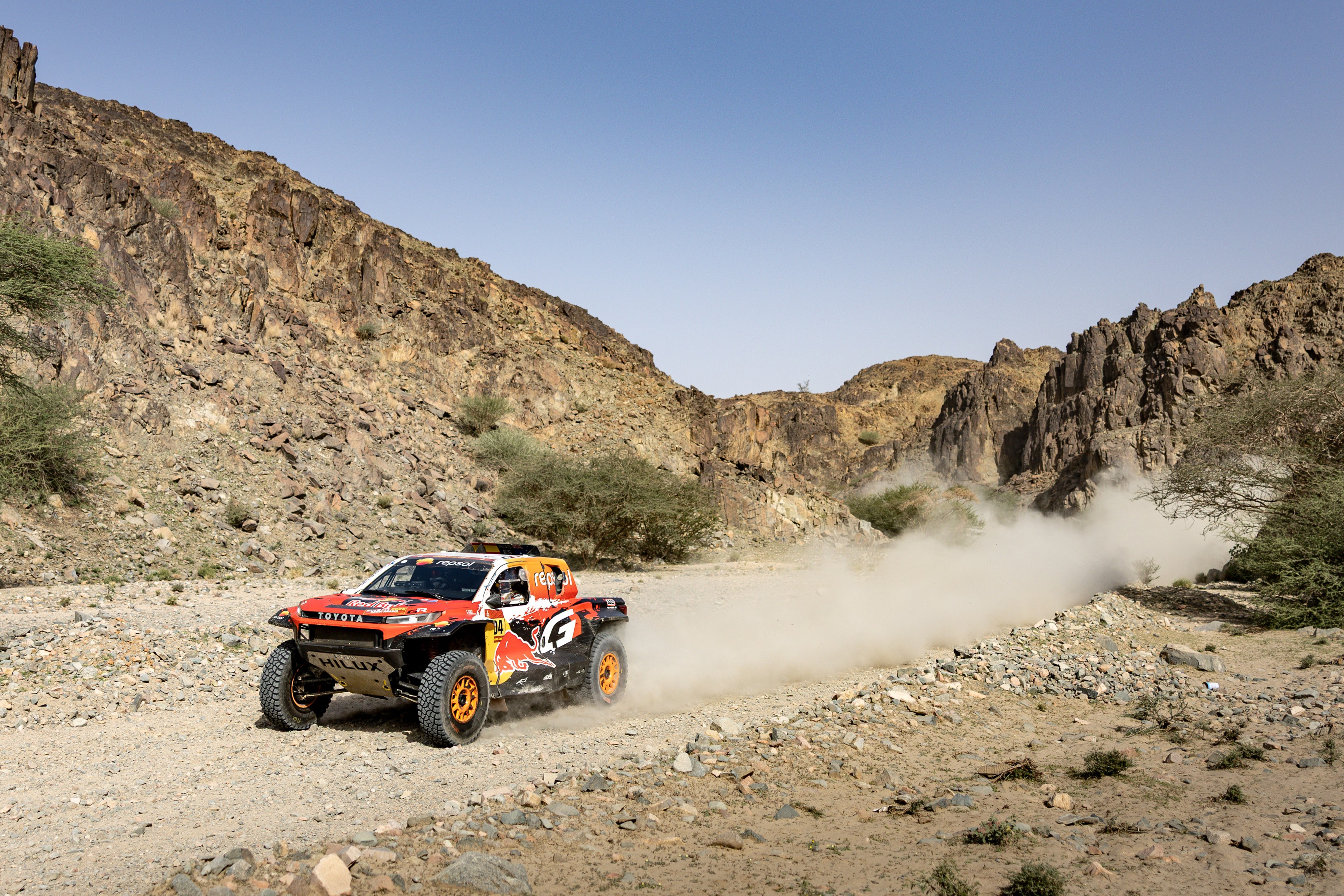 Toyota Gazoo Racing W2RC near the Dakar Rally finish line - Toyota ...