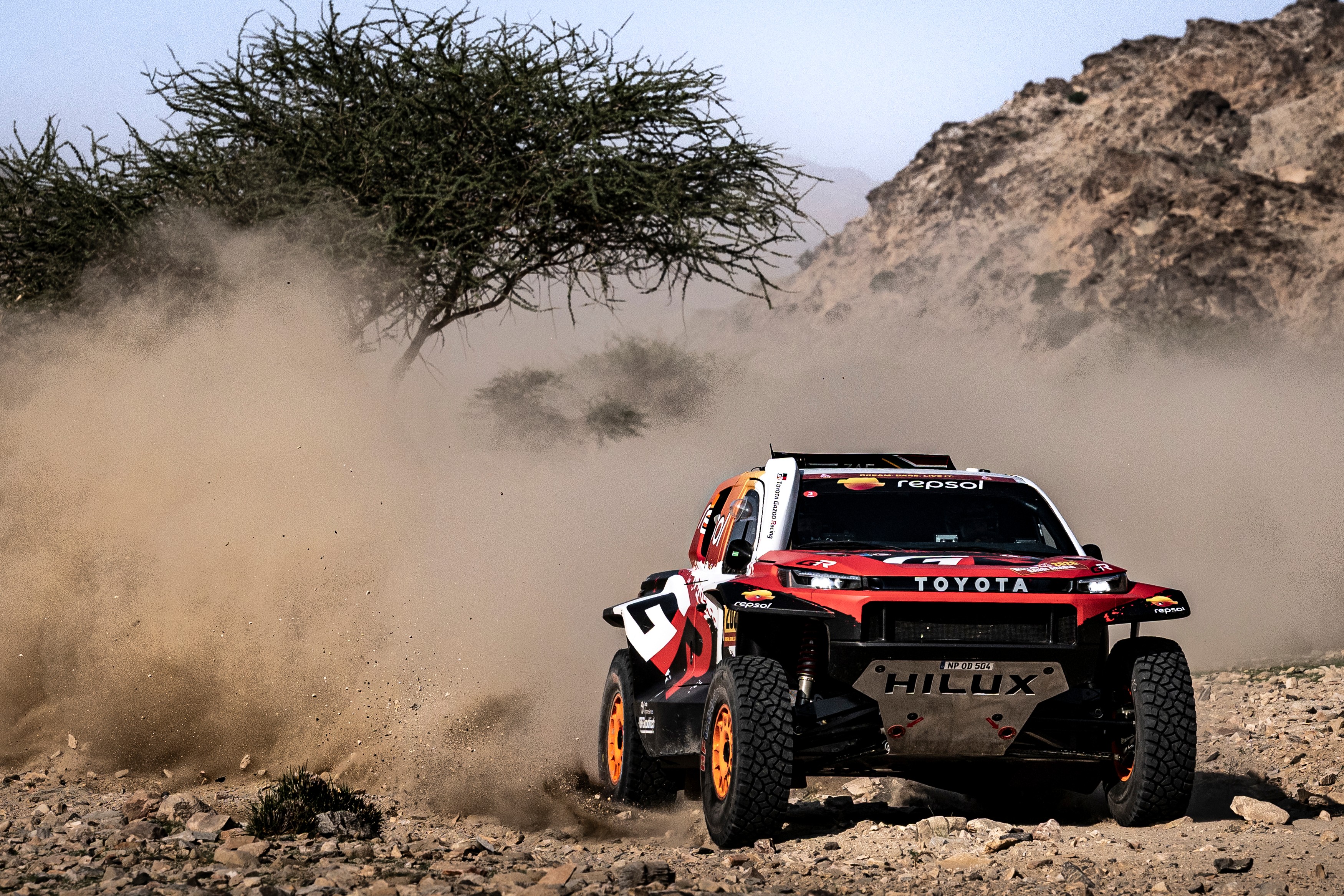 Caution prevails for Toyota Gazoo Racing on Dakar Rally’s first stage ...